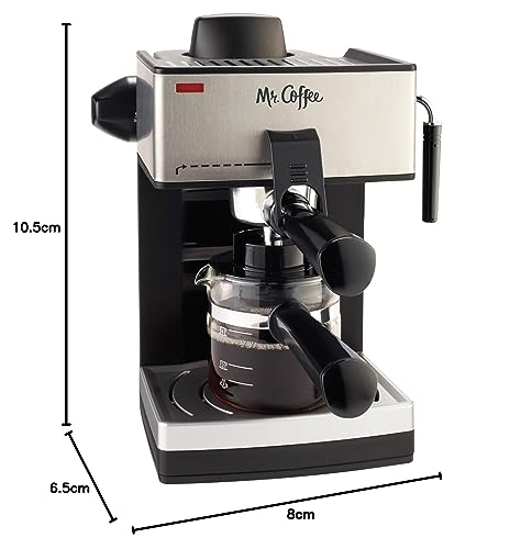 Mr. Coffee 4-Cup Steam Espresso System with Milk Frother