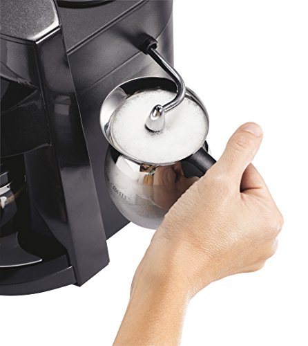 Mr. Coffee 4-Cup Steam Espresso System with Milk Frother