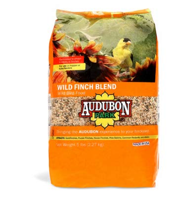 Aududon Park 12229 Wild Finch Blend Wild Bird Food, 5-Pounds