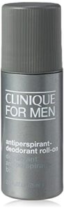 clinique antiperspirant deodorant roll on for men 2.5 oz