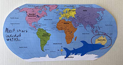 8” x 16” Labeled World Practice Maps, 30 Sheets in a Pack for Social Studies, Geography, Map Activities, Drill and Practice, Current Event Activities, Learning Games and More