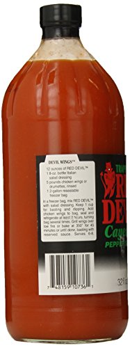 Trappey's Hot Sauce, Red Devil, 32 Ounce