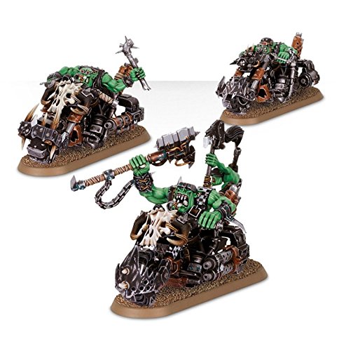 Warhammer 40K Ork Warbiker Mob