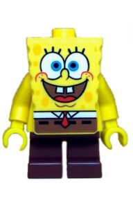 lego spongebob squarepants minifigure - spongebob i'm ready classic version