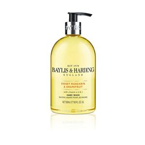 Baylis & Harding Sweet Mandarin & Grapefruit 16.9 Ounces Hand Wash & Lotion