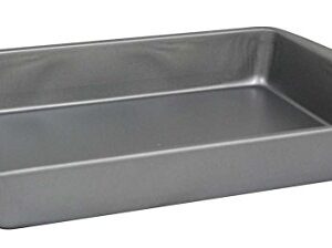 G & S Metal Products Company OvenStuff Nonstick Bake and Roasting Pan, 12.8 inch x 8.9 inch, Gray