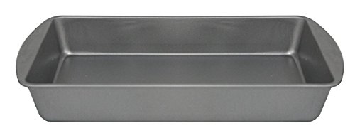 G & S Metal Products Company OvenStuff Nonstick Bake and Roasting Pan, 12.8 inch x 8.9 inch, Gray