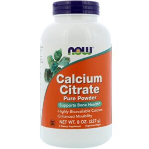 now foods calcium citrate, 8 oz