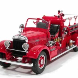 1935 Mack Type 75BX Fire Engine diecast model truck 1:24 scale die cast by Signature Yat Ming - 20098