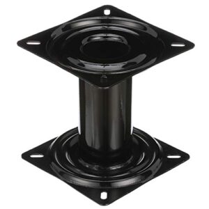 Attwood 90720 Black Powder Coated 7" Seat Pedestal