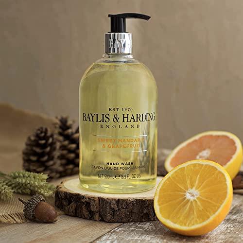 Baylis & Harding Mandarin and Grapefruit Cleansing Hand Wash (500ml)