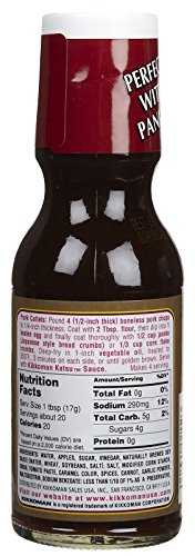 Kikkoman Tonkatsu Sauce, Glass Bottles, 11.75 Ounce