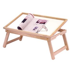 Winsome Wood Ventura Bed Tray, Natural/wht