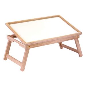 Winsome Wood Ventura Bed Tray, Natural/wht