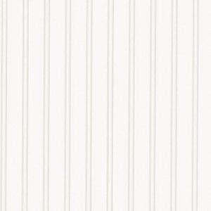 Graham & Brown Paintable Beadboard Wallpaper White