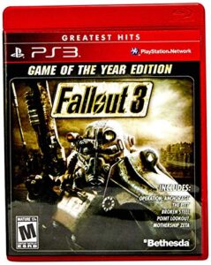 fallout 3 - playstation 3 game of the year edition