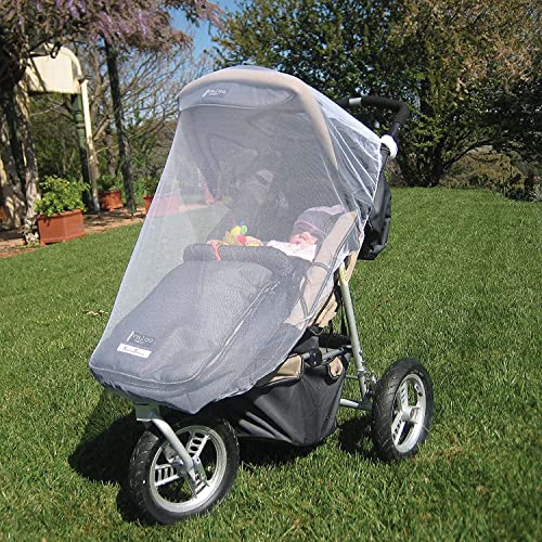 Dreambaby Mosquito Bug Net for Stroller, Crib, Bassinet, Cradle, Playard, Pack N Plays - Insect Net with Elastic Edges