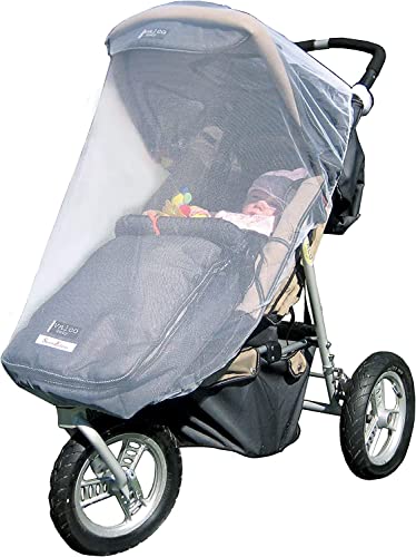 Dreambaby Mosquito Bug Net for Stroller, Crib, Bassinet, Cradle, Playard, Pack N Plays - Insect Net with Elastic Edges