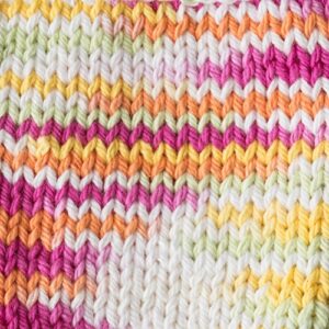 Lily Sugar'n Cream Super Size Ombres Yarn, 3 oz, Over the Rainbow, 1 Ball