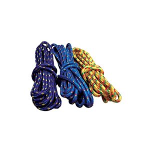 attwood 11704-2 braided polypropylene utility line, 3/8-inch thick, 25 feet long, multi-color