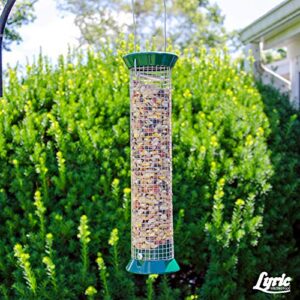 Lyric Fruit and Nut Wild Bird Seed - High Energy Wild Bird Food Mix - Attracts Woodpeckers, Chickadees & Other Songbirds - 20 lb bag