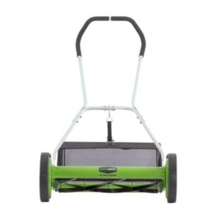 Greenworks 25072 20-Inch 5-Blade Push Reel Lawn Mower with Grass Catcher