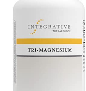 Integrative Therapeutics Tri-Magnesium - Supports Healthy Bones & Teeth* - Supports Cardiovascular & Neurological Function* - Promotes Calm* - 90 Capsules