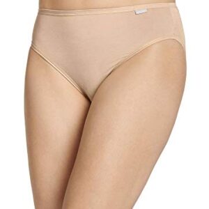 Jockey Women's Underwear Supersoft French Cut - 3 Pack, Black/Light/Ivory, 8