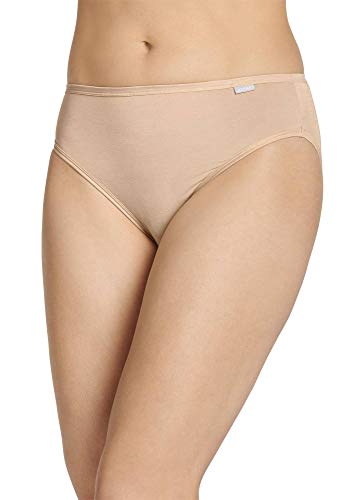 Jockey Women's Underwear Supersoft French Cut - 3 Pack, Black/Light/Ivory, 8