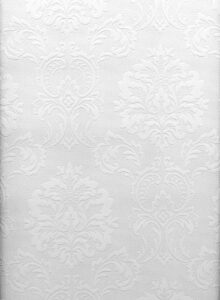 brewster 429-6705 plouf damask paintable wallpaper, white