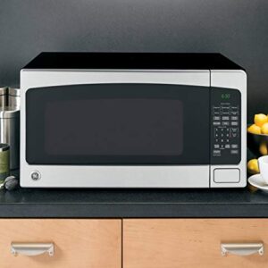 GE JES2051SNSS Countertop Microwave, 2.0, Stainless Steel