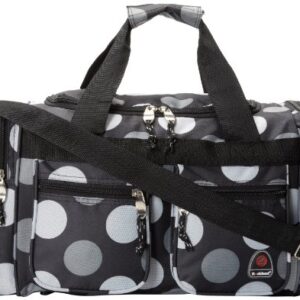 Rockland Duffel Bag, Big Black Dot, 19-Inch