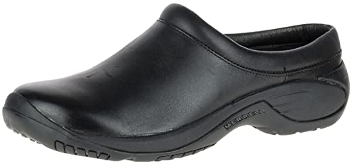 Merrell Men's Encore Gust Slip-On Shoe,Smooth Black Leather,10 M US