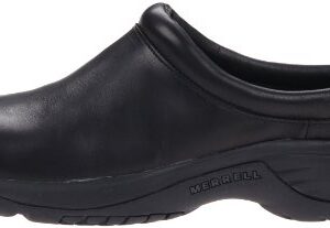 Merrell Men's Encore Gust Slip-On Shoe,Smooth Black Leather,10 M US