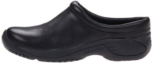 Merrell Men's Encore Gust Slip-On Shoe,Smooth Black Leather,10 M US