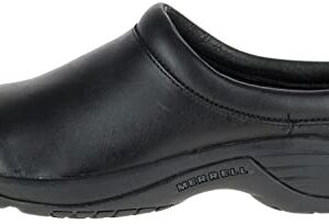 Merrell Men's Encore Gust Slip-On Shoe,Smooth Black Leather,10 M US