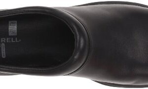 Merrell Men's Encore Gust Slip-On Shoe,Smooth Black Leather,10 M US