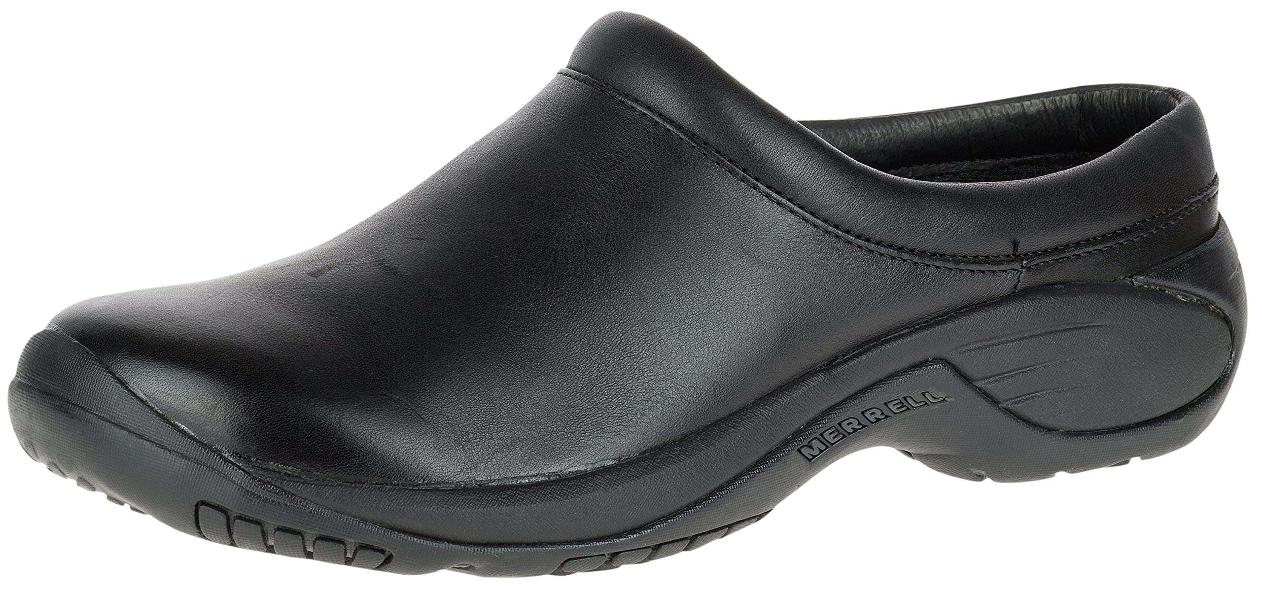 Merrell mens J66171 loafers shoes, Smooth Black, 9.5 US