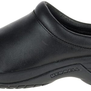 Merrell mens J66171 loafers shoes, Smooth Black, 9.5 US