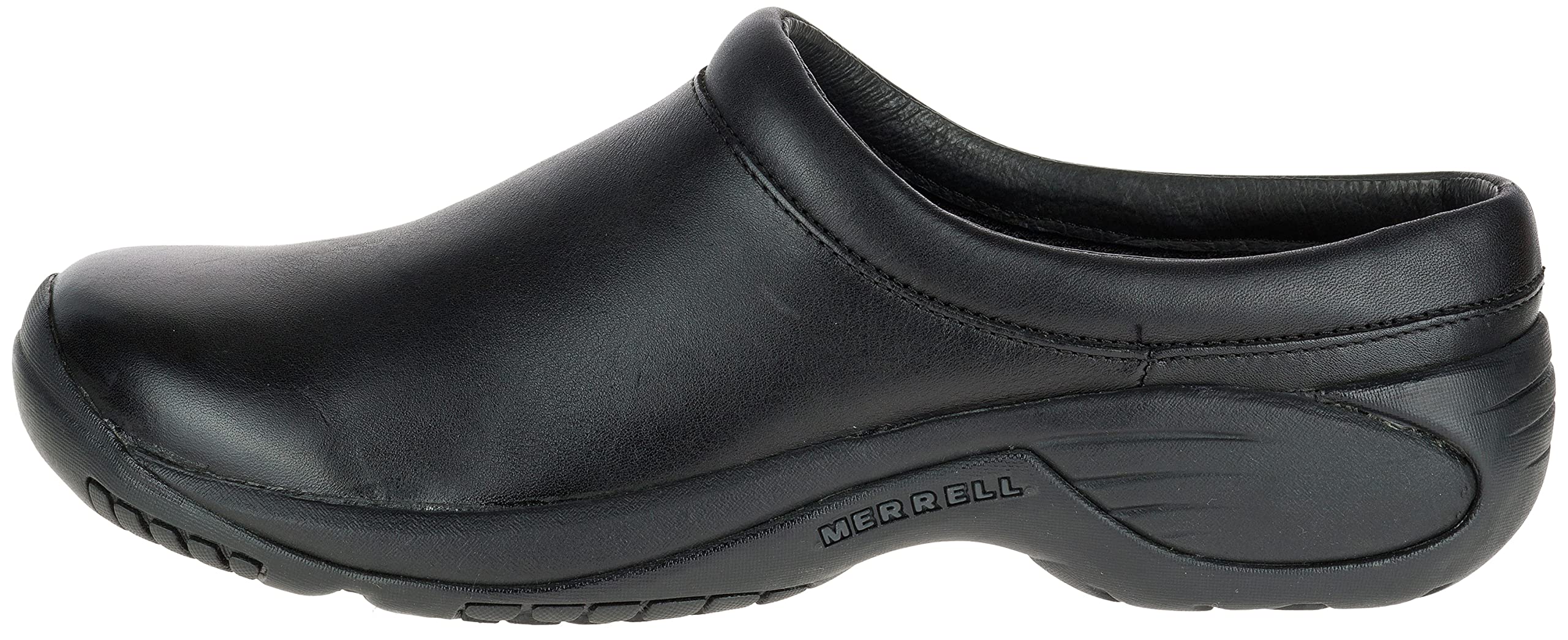 Merrell mens J66171 loafers shoes, Smooth Black, 9.5 US