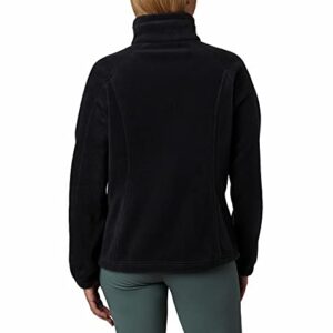 Columbia Women's Benton Springs Full Zip, Black, Medium