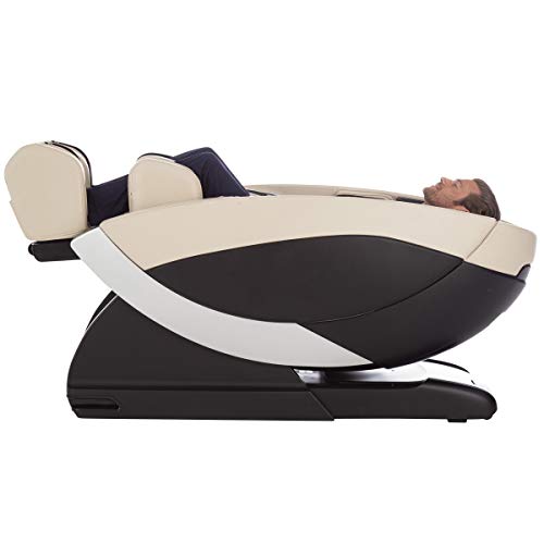 Human Touch Super Novo Zero Gravity Massage Chair - Virtual Therapist w/ Alexa, Cloud Touch Acupressure - 3D & 4D Full Body Massage, Stretch & Deep Tissue for Recovery - 38 Wellness Programs, Cream