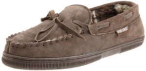 muk luks men's paul slipper, chocolate, 11