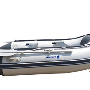 Newport 8ft 10in Dana Inflatable Sport Tender Dinghy Boat - 3 Person - 10 Horsepower - USCG Rated