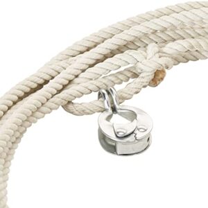 Weaver Leather Ranch Rope with Quick-Release Honda, Natural, 7/16" x 30'