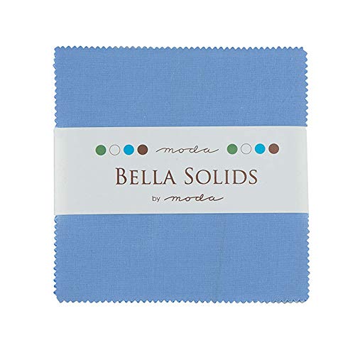 Moda Bella Solids Charm Pack Light Blue 9900PP-25