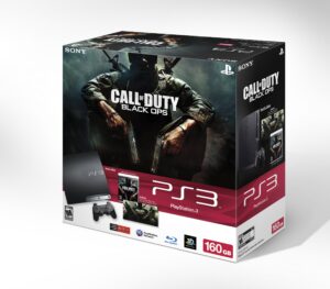 playstation 3 160gb call of duty: black ops bundle