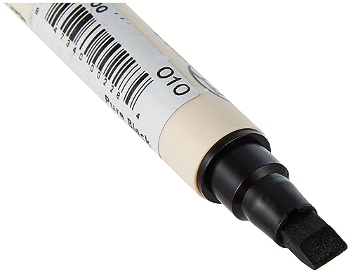 Zig Memory System Calligraphy Dual Tip Marker, Pure Black Pack of 6 (MS3400-010)