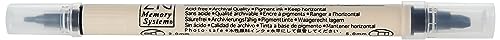 Zig Memory System Calligraphy Dual Tip Marker, Pure Black Pack of 6 (MS3400-010)