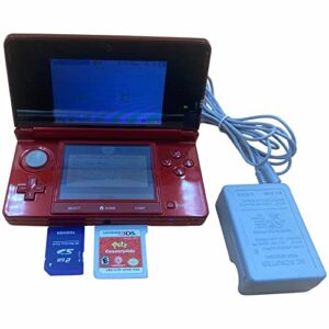 nintendo 3ds - flame red